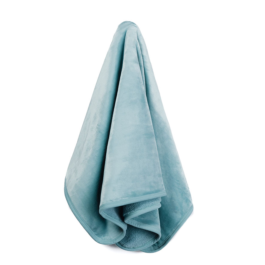 Mercer + Reid - Sherpa Sea Glass Throw | Adairs