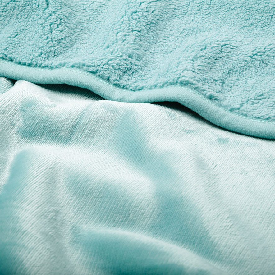 Mercer + Reid - Sherpa Sea Glass Throw | Adairs