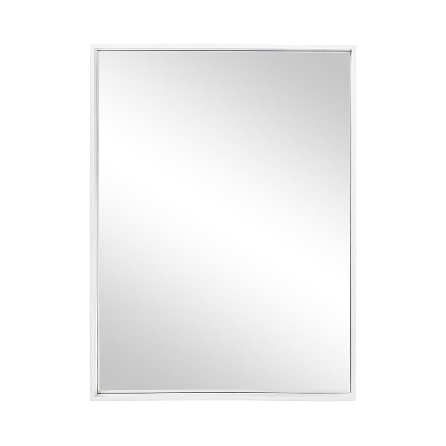 Orla White Rectangular Mirror | Adairs