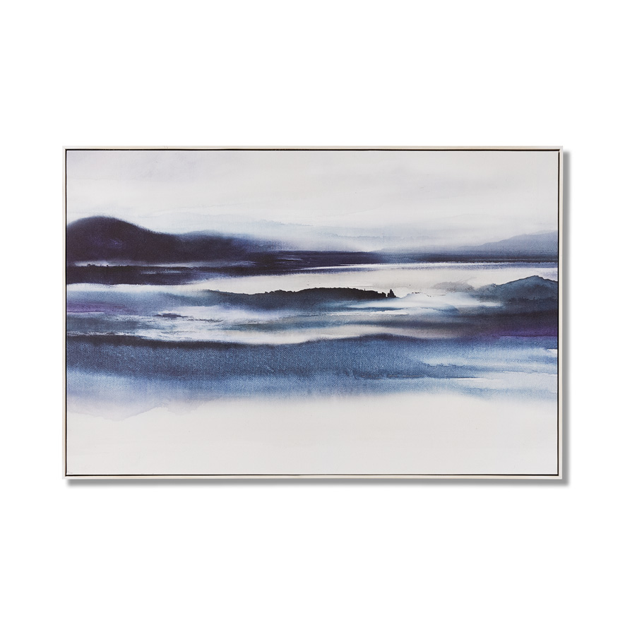 Dusk Azure Cove Canvas | Adairs