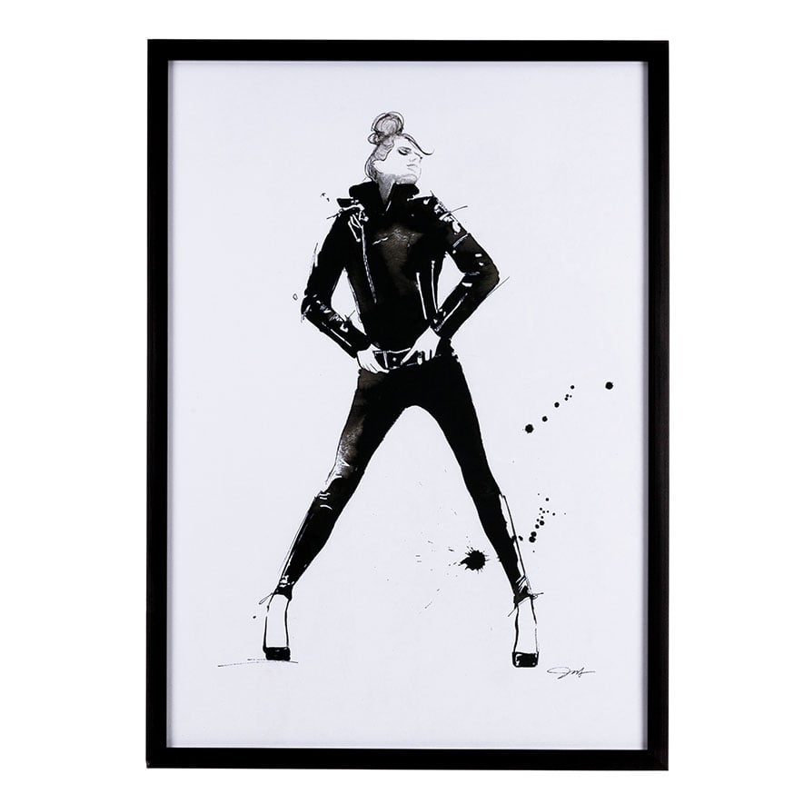 Mercer + Reid - Angel Watercolour Illustration Print | Adairs