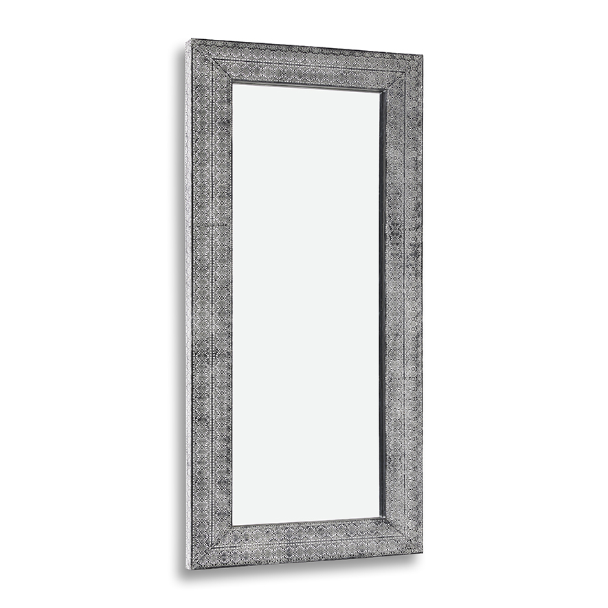 Mercer + Reid - Boho Rectangle Mirror Antique Black | Adairs