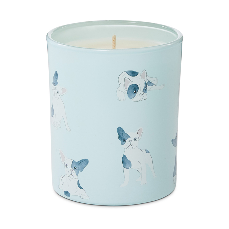 Home Republic - Printed Candle Frenchie Vanilla | Adairs