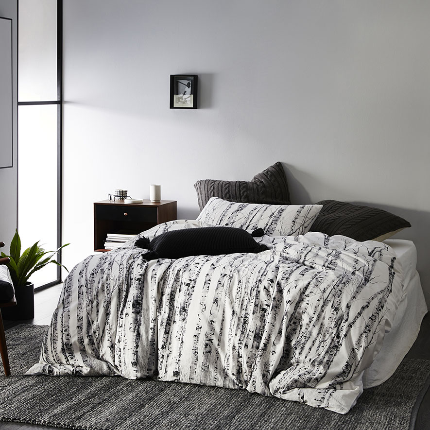 Home Republic - Silver Birch Quilt Cover Set | Adairs