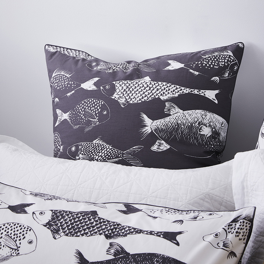 Something Fishy Quilt Cover Set | Adairs