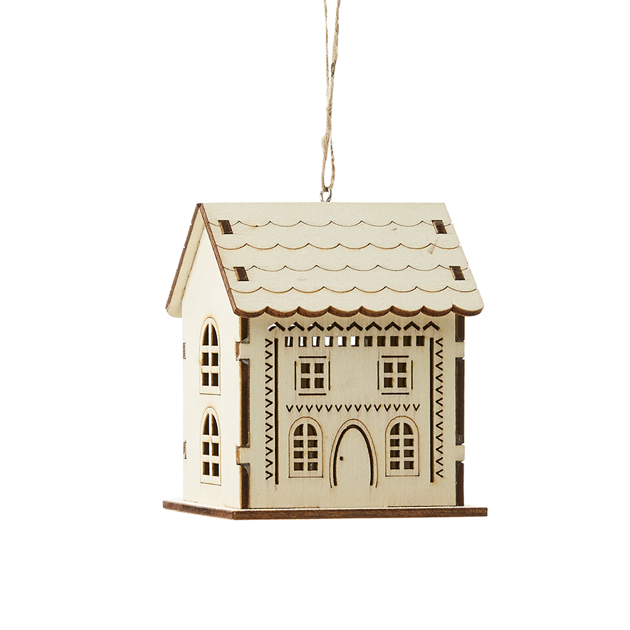 Home Republic - Laser Cut House Natural | Adairs