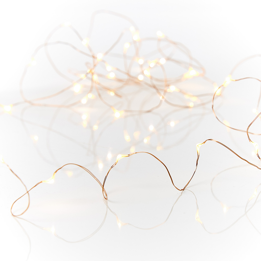 Mercer + Reid - Festive Lumiere Lights Copper | Adairs