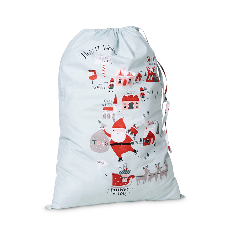 Adairs Kids - Santa Sack North Pole | Adairs