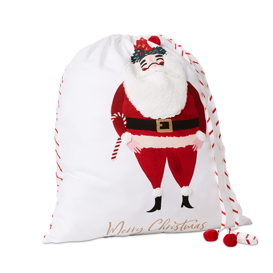 Festive Santa Sack with Santa | Adairs